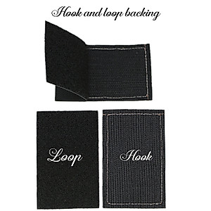 2 Pieces Tactical USA Flag Patch -Black & Gray- American Flag US United States of America Military Uniform Emblem Patches (2 Packs)