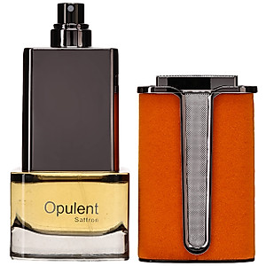 Al Haramain Opulent Saffron - Cologne for Men - Long Lasting Perfume for Men - Arabian Perfume for Men - Men's Cologne - Oriental Fragrance - 3.33 oz