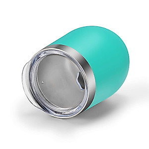 LEADO Teacher Gifts for Women, Teacher Appreciation Gifts - Funny Thank You Gifts, Christmas, Birthday Gifts for Teachers - It Takes a Big Heart to Shape Little Minds Wine Tumbler, 2 Pack