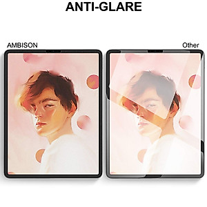 Ambison Matte Screen Protector for iPad Pro 11 (all models), iPad Air 5th/4th Generation(10.9'' 2022&2020), [Install Frame] High Touch Sensitivity Matte Film, Anti-Glare/Apple Pencil Compatible