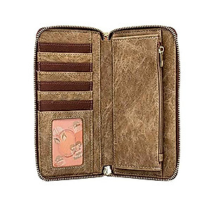 Loungefly x Star Wars The Mandalorian Bantha Ride AOP Zip Around Wallet