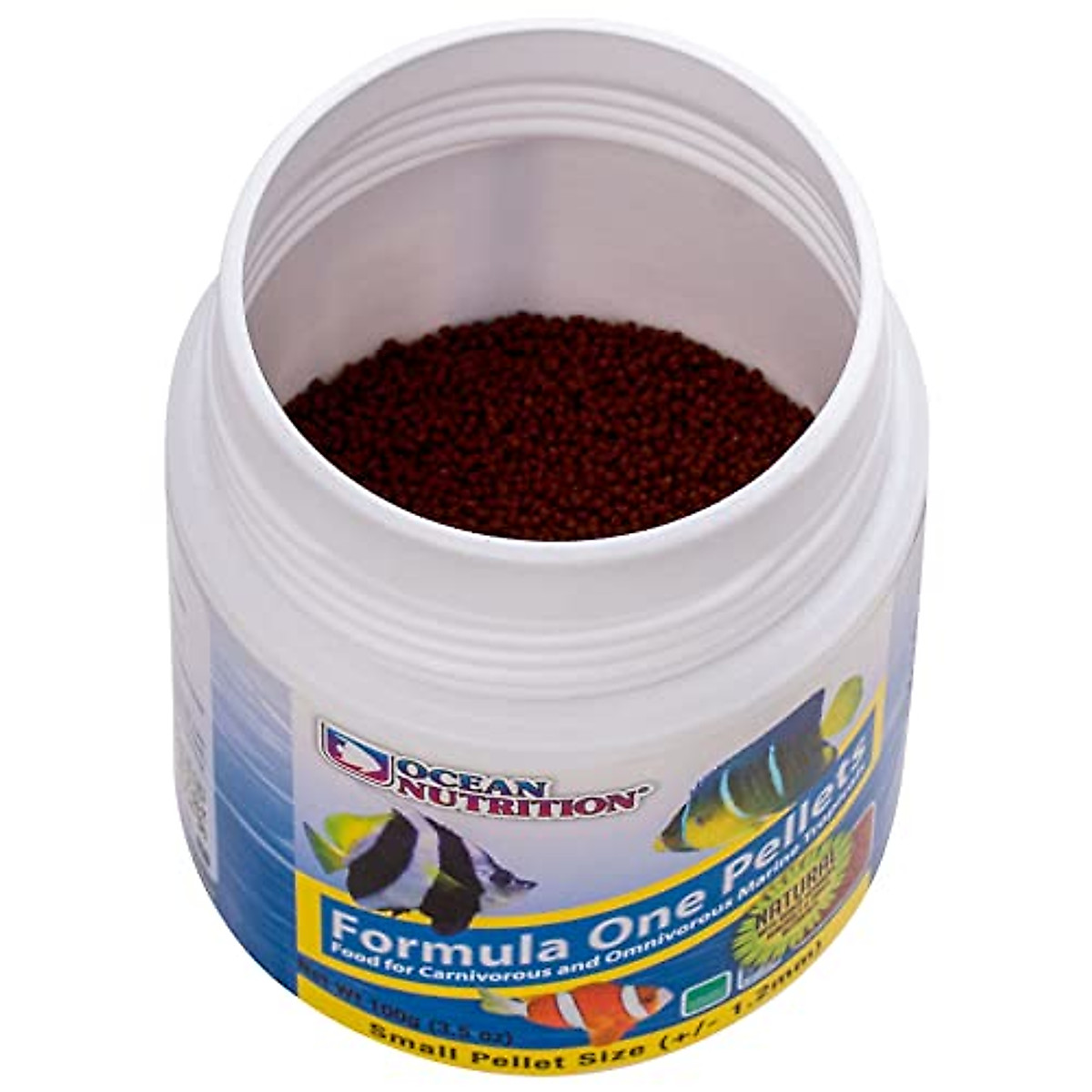 Ocean Nutrition Formula One Pellets 3.5-Ounces (100 Grams) Jar - Small Pellet Size