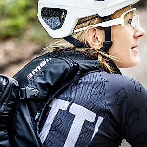 USWE Outlander Hydration Pack with Water Bladder, Hydration Backpack - Backpack for Cycling, MTB, Trail Running & More (2L, Orange)