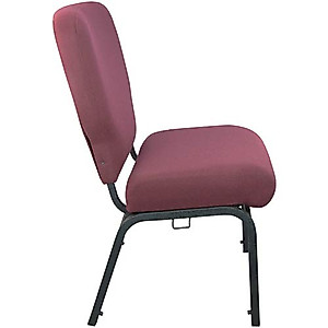 Flash Furniture Advantage Signature Elite Maroon Church Chair - 20 in. Wide