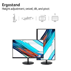 Acer CB272 Ebmiprx 27" FHD 1920 x 1080 Zero Frame Home Office Monitor | AMD FreeSync | 1ms VRB | 100Hz | 99% sRGB | Height Adjustable Stand with Swivel, Tilt & Pivot (Display Port, HDMI & VGA Ports)