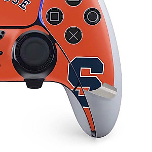 Skinit Gaming Decal Skin Compatible with PS5 DualSense Edge Pro Controller - Officially Licensed Syracuse S Orange Design