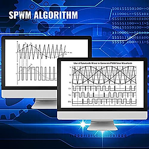 Mophorn 1200W MPPT Waterproof Solar Grid Tie Inverter DC to AC 220V Micro Inverter (1200w 220v)