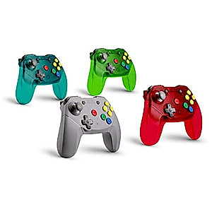 Retro Fighters Brawler64 Wireless Edition N64 Controller - Nintendo 64 - Blue