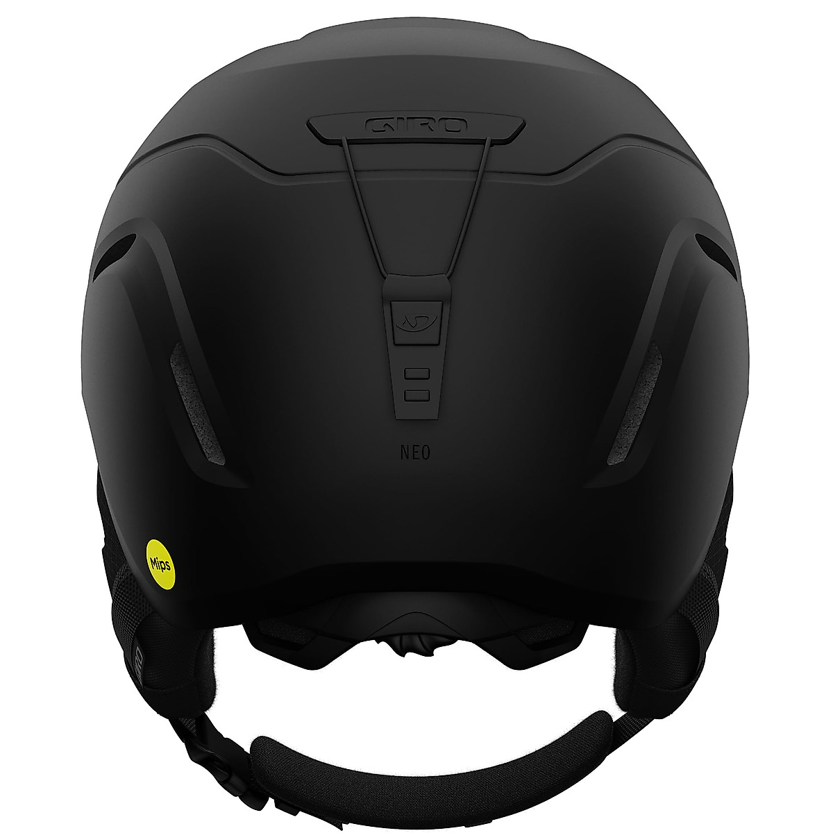 Giro Neo MIPS Ski Helmet - Snowboard Helmet for Men, Women & Youth - Matte Black - Size L (59-62.5cm)