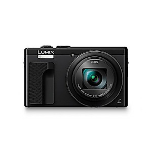 Panasonic Lumix DMC-Zs60 Camera, 18 Megapixels, 1/2.3-Inch Sensor, 4K Video, WiFi, Leica DC Lens 30X F3.3-6.4 Zoom (Black) (International Model) No Warranty