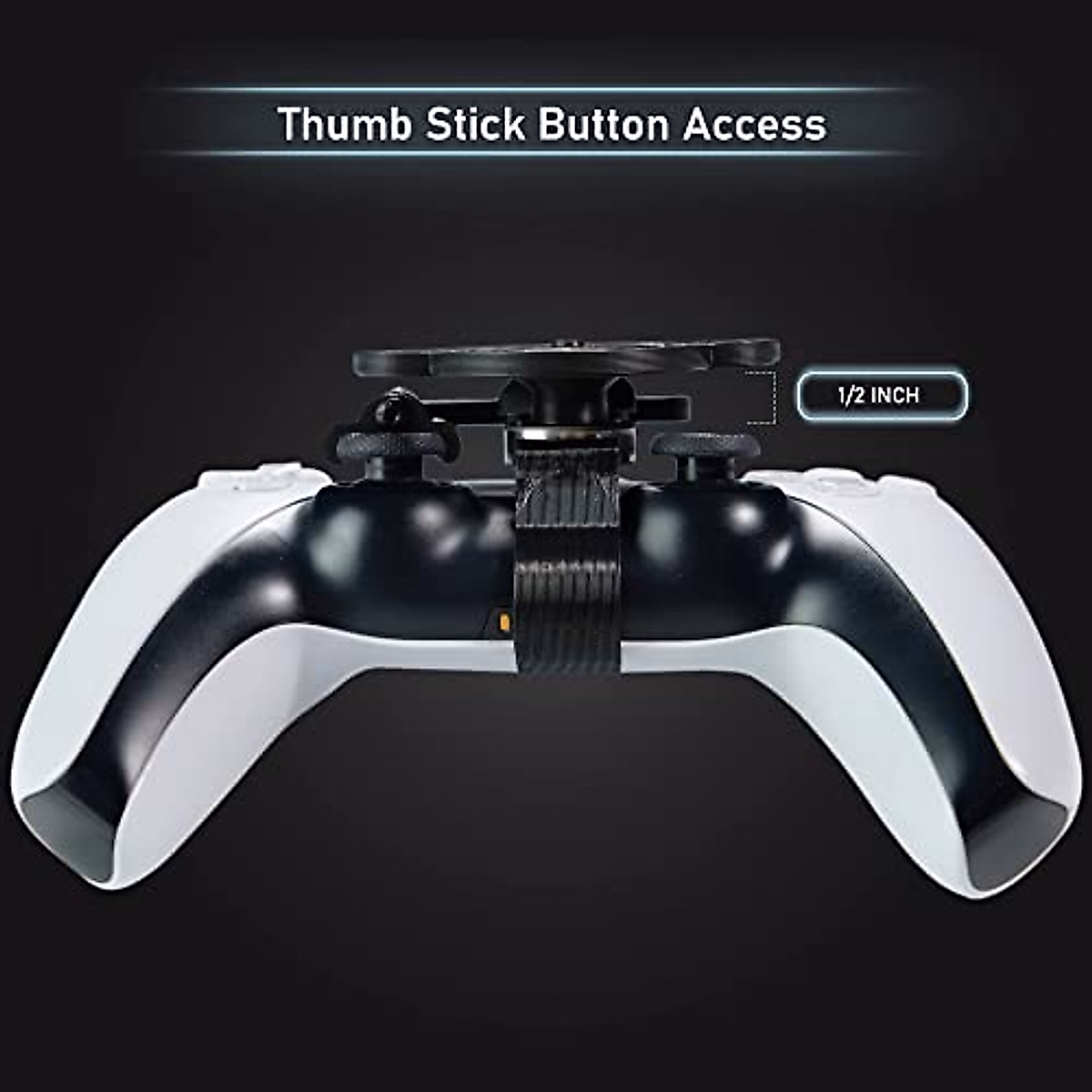 DeadEyeVR PS5 Mini Wheel Steering Add on Replacement Accessory for Racing Games