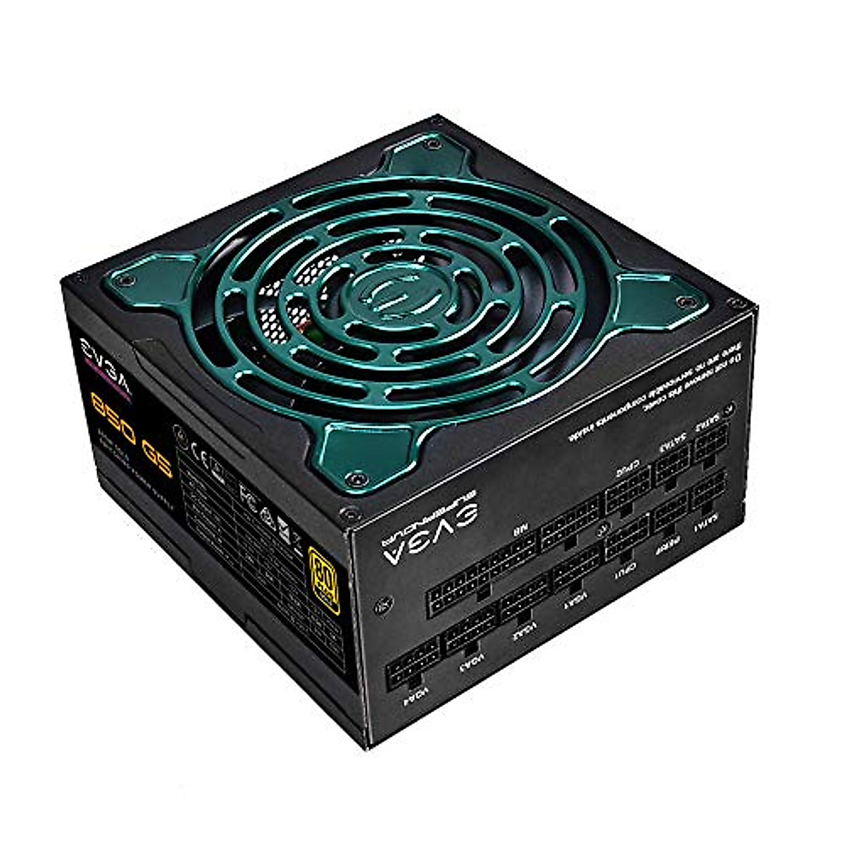 EVGA 220-G5-0850-X1 Super Nova 850 G5, 80 Plus Gold 850W, Fully Modular, ECO Mode with Fdb Fan, 10 Year Warranty, Compact 150mm Size, Power Supply