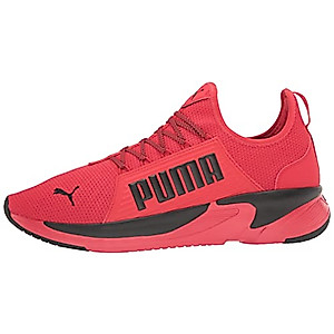 PUMA Men's SOFTRIDE PREMIER SLIP-ON Sneaker, High Risk Red-Puma Black, 11