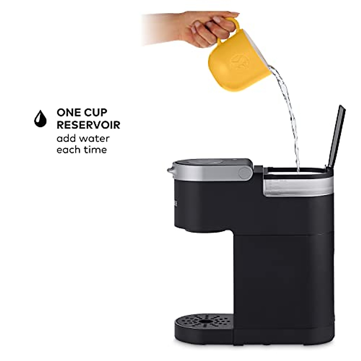 Matte Black Hot Beverage K-Mini Dispenser