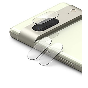 Ringke Camera Glass [3 Pack/Multi-Layer Protection] Compatible with Google Pixel 7 Camera Lens Protector, Tempered Glass Camera Cover