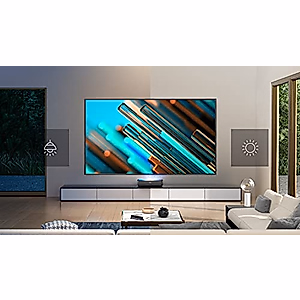 Hisense 100L9G-CINE100A 4K UHD Laser TV, Triple-Laser UST Ultra Short Throw Projector with 100" ALR Screen, 3000 Lumens, Android TV, HDR10, 40W Dolby Atmos, Built-in Alexa and Google Assistant
