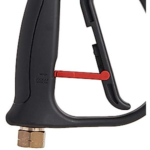 AR ANNOVI REVERBERI MV925 Rear Entry High Pressure Gun Psi 4500, GPM 8, Inlet 3/8” F, Outlet 1/4” F, Black