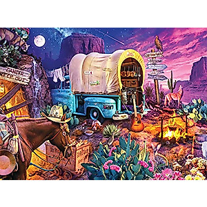 Buffalo Games - Wild West Camp - 1000 Piece Jigsaw Puzzle
