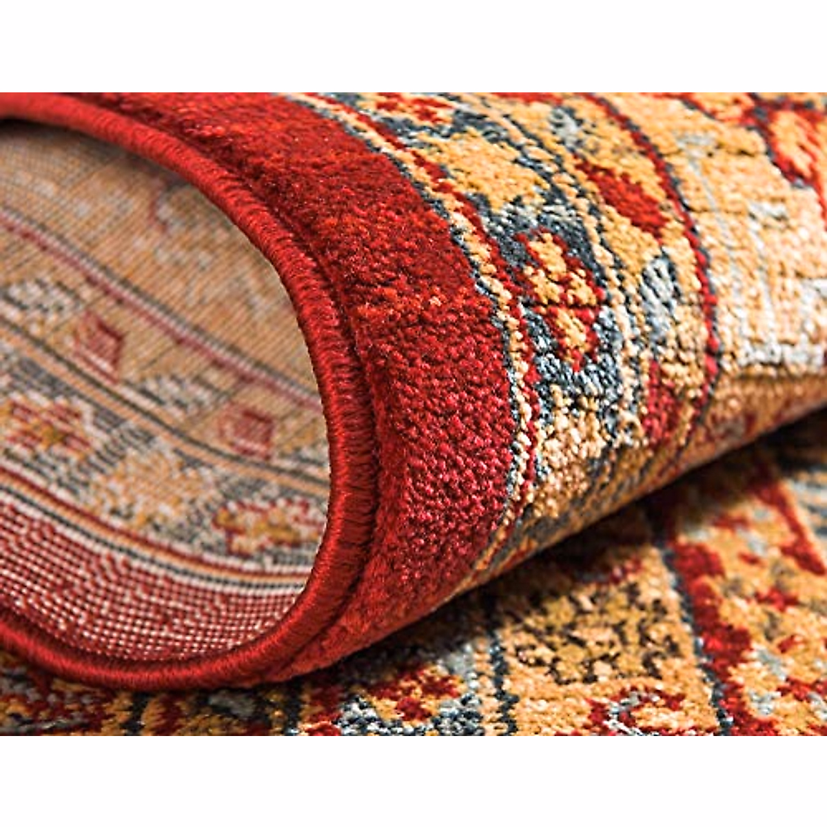 Unique Loom Sahand Collection Traditional Geometric Classic Navy Blue Area Rug (2' 2 x 3' 0)