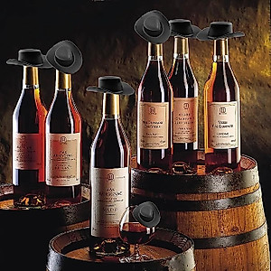 36 Pieces Plastic Mini Western Cowboy Cowgirl Hat Miniature Cute Doll Hat Party Dress Hat for Dollhouse Decoration(Pink, White, Brown, Black)