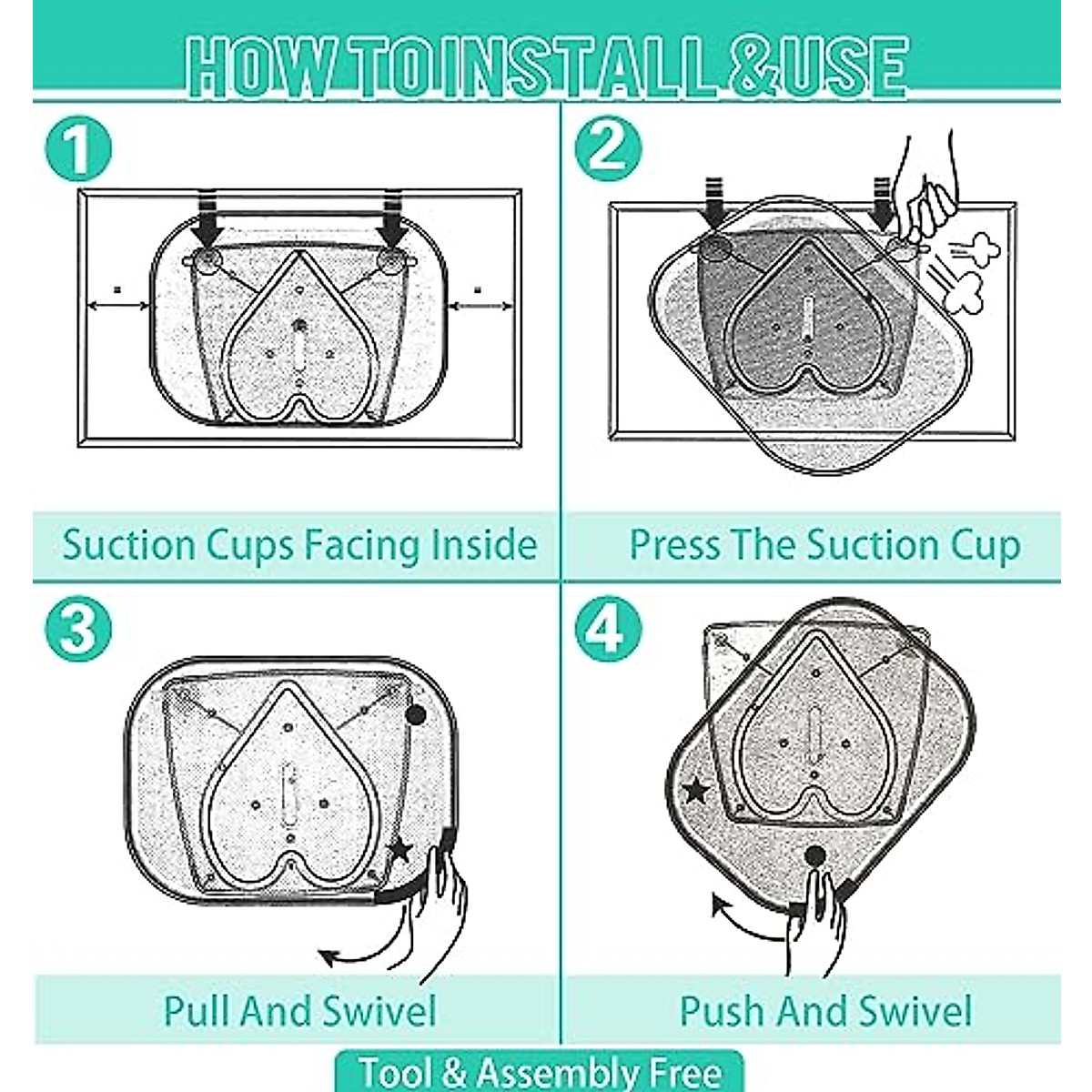 Lazy Susan Turntable Organizer for Refrigerator Rectangle Clear Rotating Lazy Susan Spice Organizer for Kitchen Pantry Cabinet Countertop Condiment Storage Rack