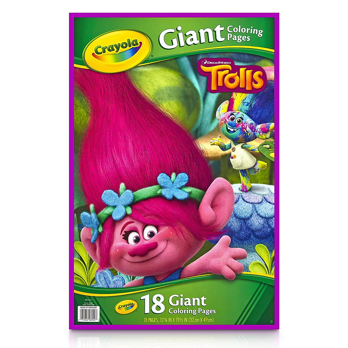 Crayola Giant Coloring Pages, Trolls