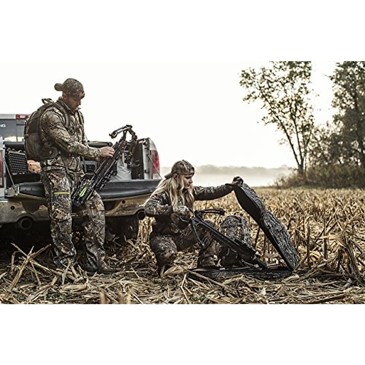 Barnett Archery Tru Bark Camo EVA Crossbow Case , 4 x 32",Black