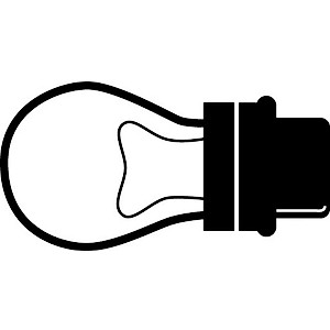 Kichler 15598CLR Accessory Bulb 3156 24.4W, Clear