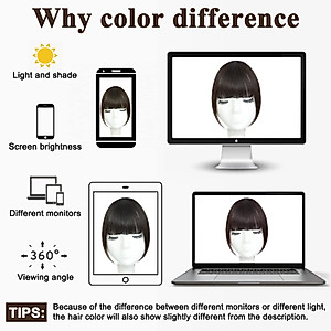 Clip In Bangs 100% Human Hair Bangs Clip In Hair Extensions Clip On Bangs Dark Brown Clip In Bangs Real Human Hair Fake Bangs For Natural Hair