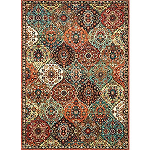 nuLOOM Gladis Trellis Area Rug, 5' x 7' 5", Rust
