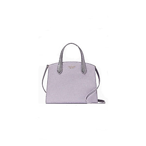 Kate Spade New York Tinsel Glitter Satchel (Lilac frost)