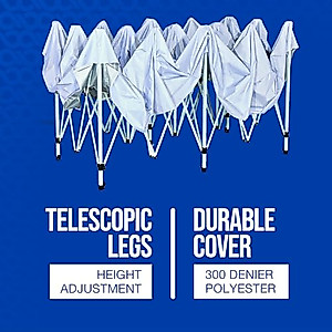 Strongway Commercial Canopy, 10ft. x 20ft., White