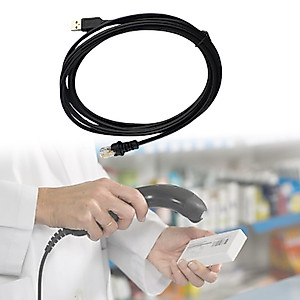 Eibhbuyey Barcode Scanner USB Cable 2M for MS5145 MS9540 MS7120 MS9590 MS1690 Models Scanners