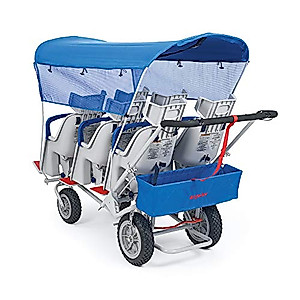 Children’s Factory AFB6850F Runabout 6 Passenger Stroller, Multi