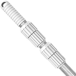 YEECHUN Professional 15 Foot Swimming Pool Pole Telescopic Aluminum Fits Pool Net Skimmer Rake Vacuum Head Brush Cleaning Equipment Heavy Duty,for Skimmer Nets, Vacuum Heads and Brushes