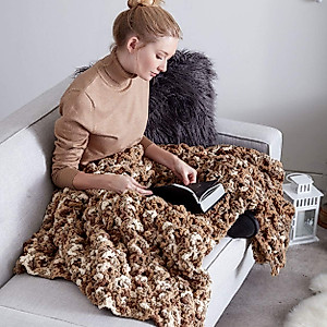 Bernat Blanket Yarn - Big Ball (10.5 oz) - 2 Pack with Patterns (Sonoma)