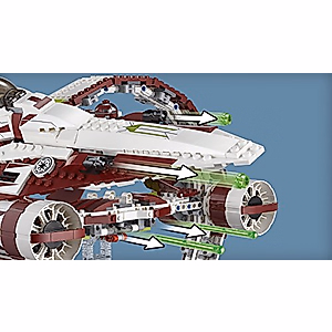 LEGO 6175769 Star Wars Jedi Starfighter with Hyperdrive 75191 Building Kit for 9 - 14 years (825 Pieces)