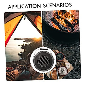 Yardenfun Outdoor Grill Portable Camping Stove Grill for Camping Japanese Dining Table Charcoal Burner Charcoal Outdoor Grills Outdoor Fire Pits Barbecue Grill Stove for Bbq Pig Iron On Foot