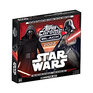 2022 Topps Chrome Black Star Wars Hobby Box