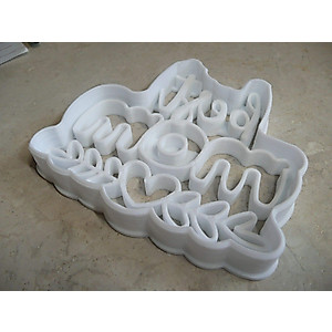 BEST MOM WITH HEART MOTHERS DAY CELEBRATION LOVE COOKIE CUTTER MADE IN USA PR3475