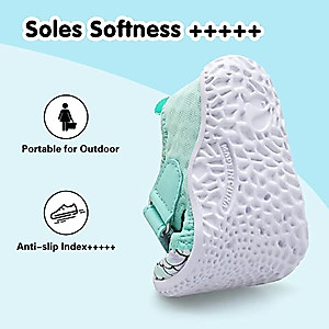 Toddler Water Shoes for Girls Boys Kids Barefoot Swim Beach Aqua Shoes Breathable Quick Dry for Outdoor Water Sports Pool River 5.5-6 Toddler