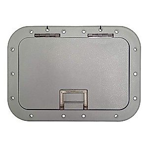RABUD 7x11 Gray Handle Lever Hatch (711HLG)
