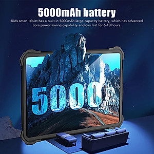 Luqeeg Kids Tablet, 7 inch Tablet for Kids, Toddler Tablet with 2.4G 5G RAM 4GB ROM 32GB Front 5MP Rear 8MP 1960x1080 HD IPS Touchscreen Octa Cores 5000mAh Learning Tablet for Kids (#2)