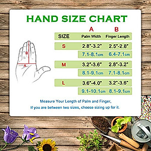 Long Sleeve Leather Gardening Gloves,Puncture resistant,Breathable Pigskin Leather Gauntlet,Rose Pruning Floral Gauntlet Garden Gloves For Women and Men (Medium, Beige)