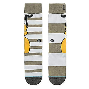 Stance Mens Pluto Socks Grey M