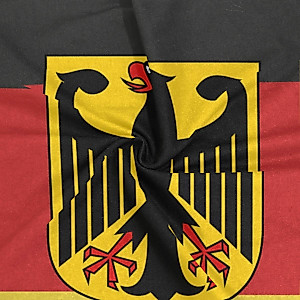 UWSG Fashion Bandanas,German Flag With Eagles Headwear Seamless Neck Gaiter, Headwrap, Balaclava, Helmet Liner for Motorcycle Riding Biker Fishing Hunting Outdoor Running