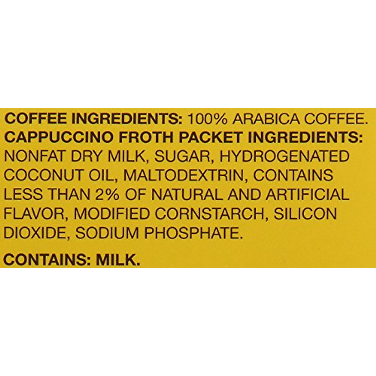 Gevalia Kaffe, 2-Step K-Cup & Froth Packets, (Cappuccino Espresso), 6 Count (Pack of 3)