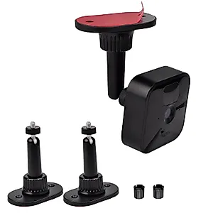 2 Pack Strong Adhesive Wall Mount for All-New Blink Outdoor 4 (4th Gen) & (3rd Gen), Blink XT / XT2, Blink Mini,2 Ways Installation Stick On or Screws,No Drilling(Camera not Included)