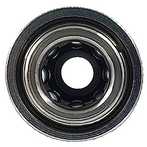 Ultimate Washer UW16-PWCD05 1/4-Inch Stainless Steel Quick Connect Pressure Washer Adapter Set, Max Pressure 5000 PSI Rating