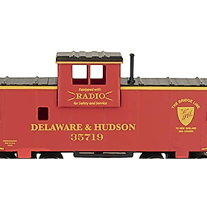 Bachmann Trains - 36' Wide-Vision Caboose - Delaware & Hudson #35719 - HO Scale
